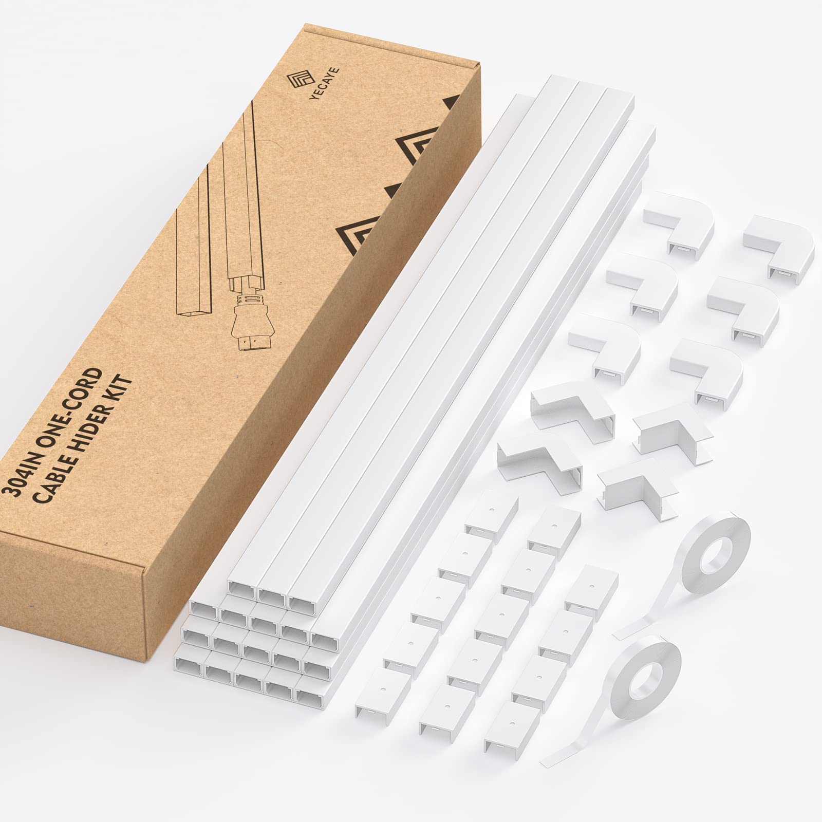 Kit Corrector De Cables Yecaye De 304 Pulgadas Para 2 Cables Pequeños ...