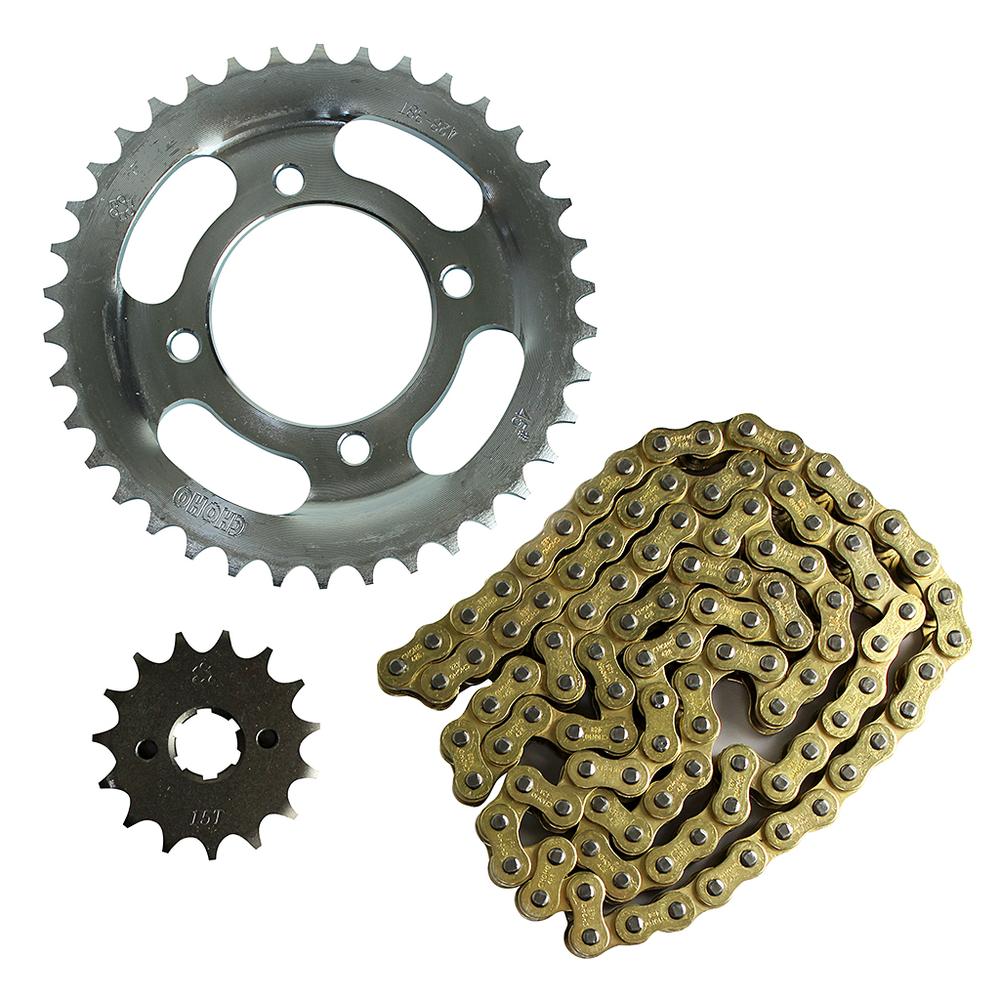 Engrane 38x15 Cadena 428x108l Cavo Set Vn Ryder 150 Hn Choho | Coppel.com