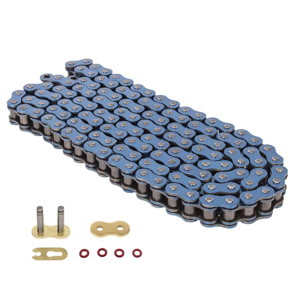 Cadena Reforzada O-ring Profesional Moto 428hpox136l Azul | Coppel.com