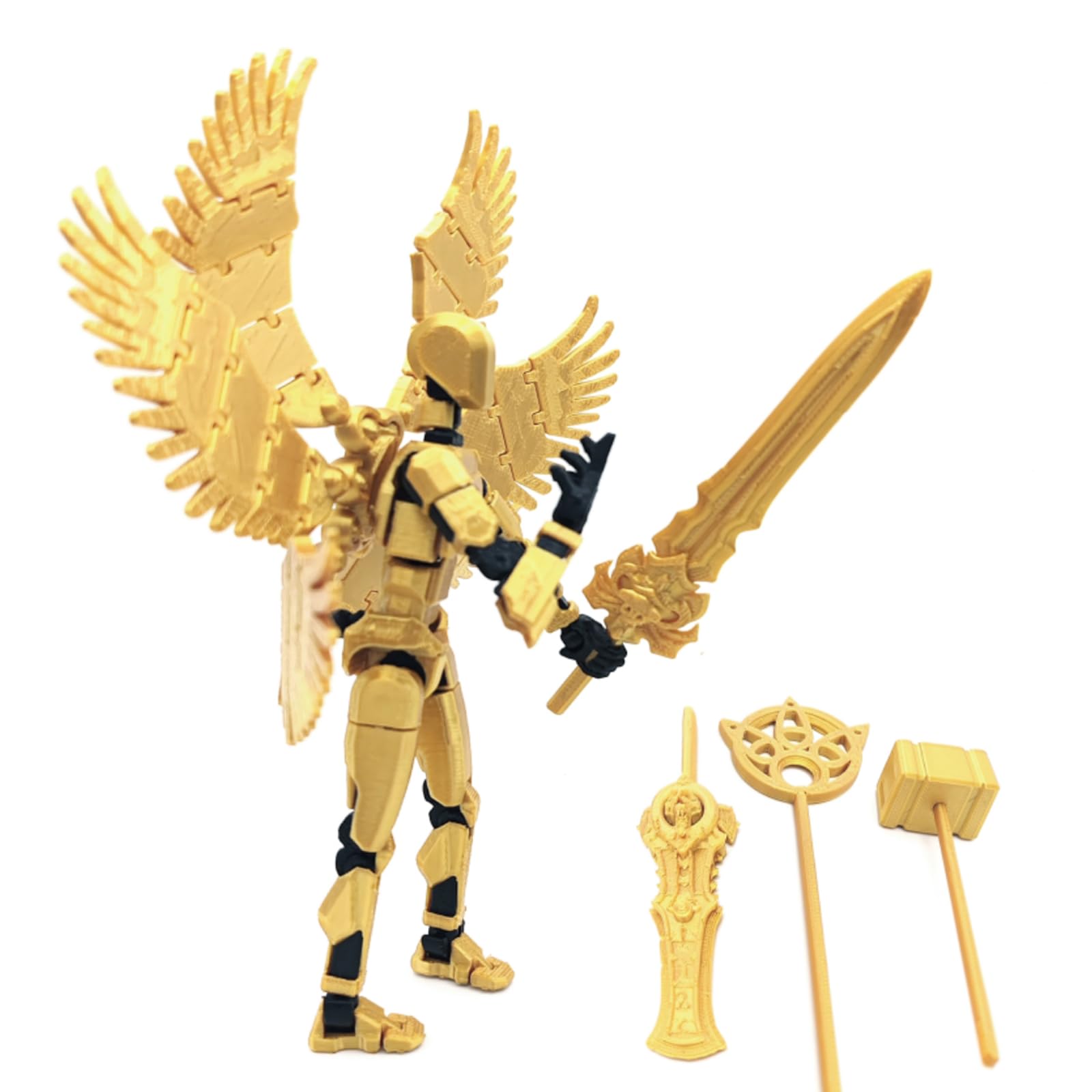 Figura De Acción Generic Sixth Generation Gold T13 Lucky 13 - Venta ...