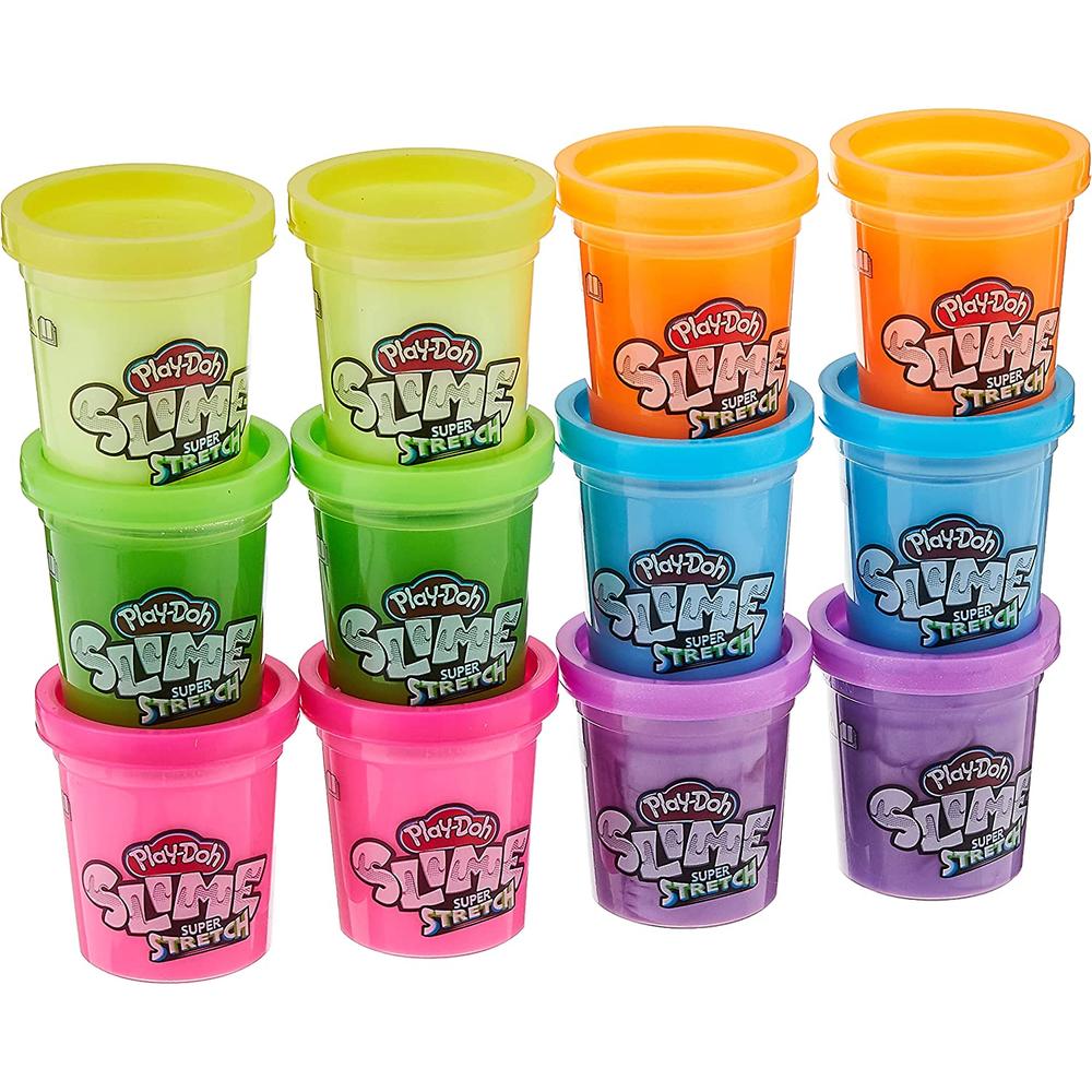 Play Doh: Slime Super Stretch 12 Multipack | Coppel.com
