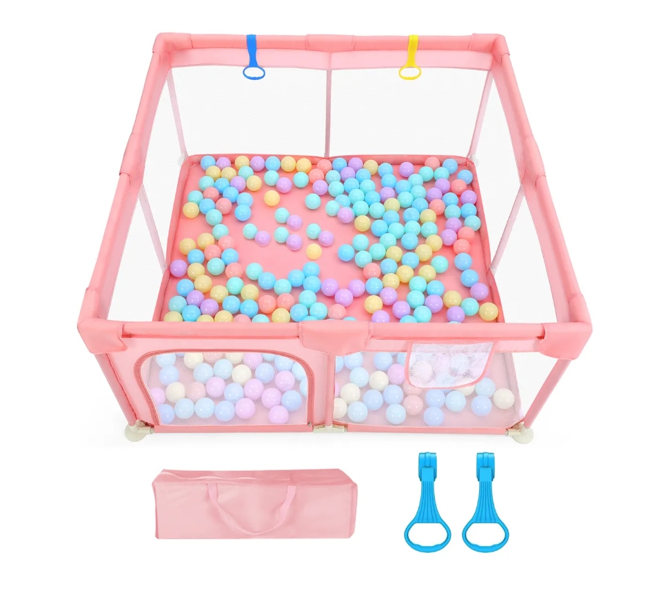 Corral 100000VOLTS Rosa para Bebé | Coppel.com