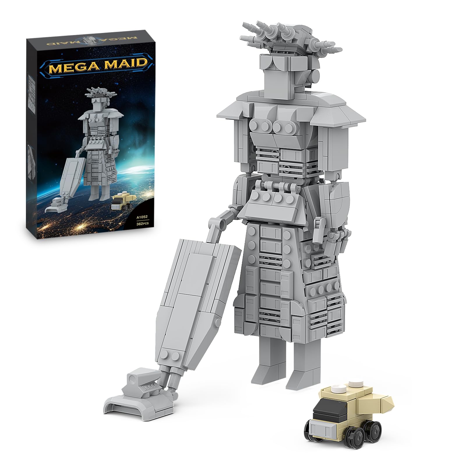 Kit De Construcción Creative Mega Maid Spaceballs 362 Unidades - Venta ...