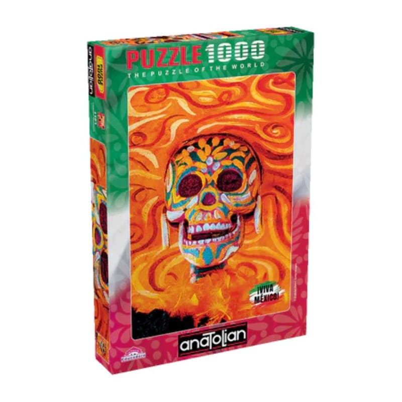 Viva México: Calavera Mexicana Rompecabezas 1000 Piezas | Día De ...