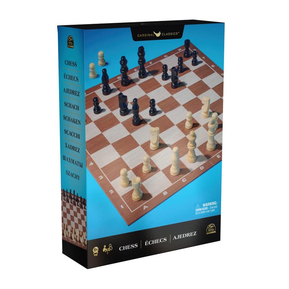 Juego de Mesa Cardinal Classics: Ajedrez Damas y Gato | Coppel.com