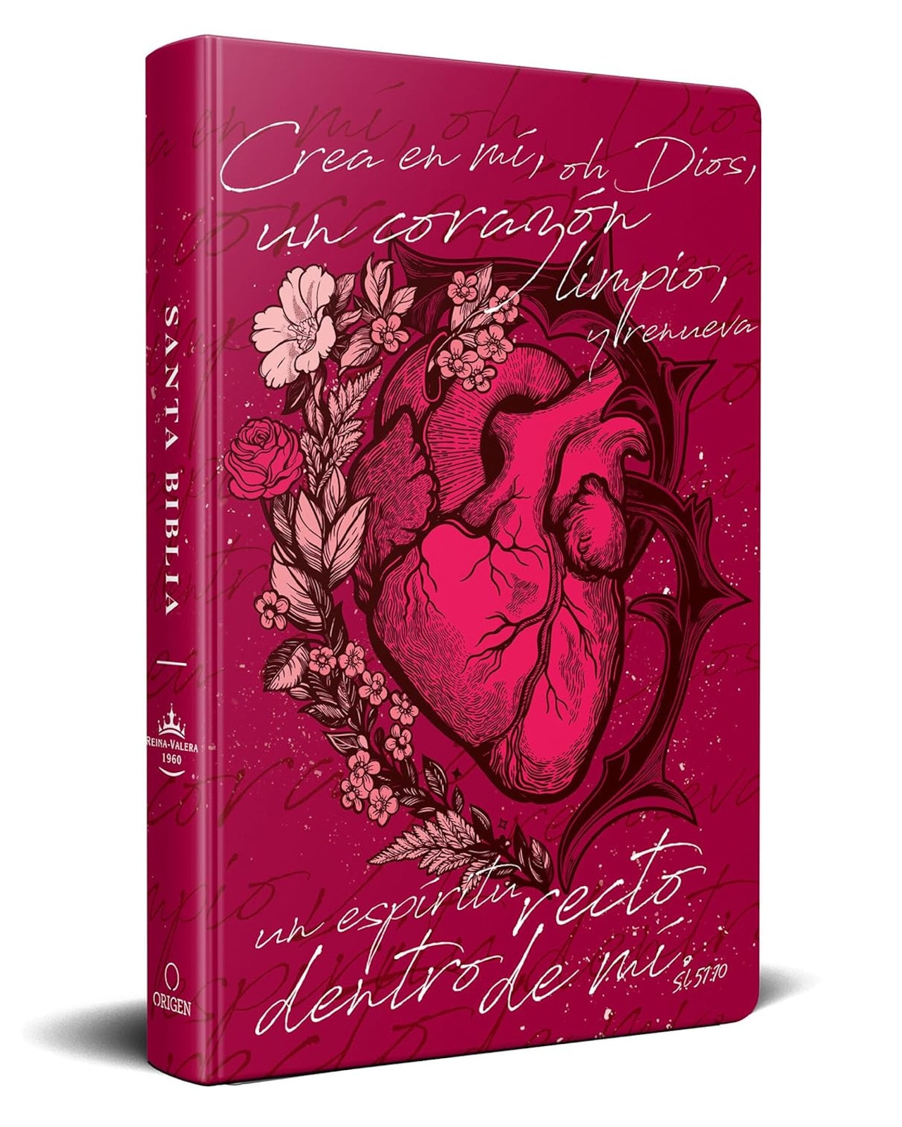 Libro - Biblia Rv60 Nombres De Dios Crea En Mi Un Corazón Limpio - Origen Biblias - Reina Valera ...
