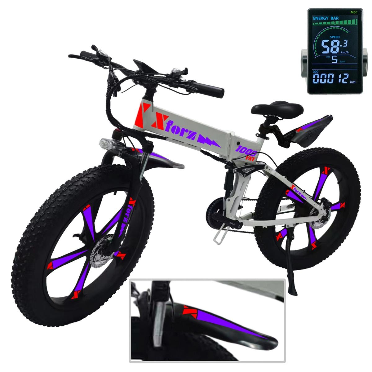 E-bike Todoterrenoventdepot Mxfwp-059 1 Pieza Multicolor | Coppel.com