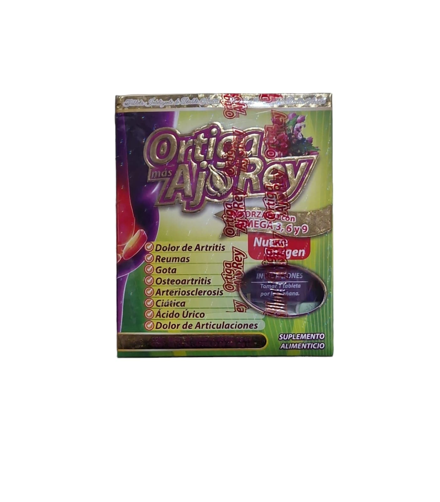 Ortiga Mas Ajo Rey Con Omega 3, 6 Y 9 Capsulas Original | Coppel.com