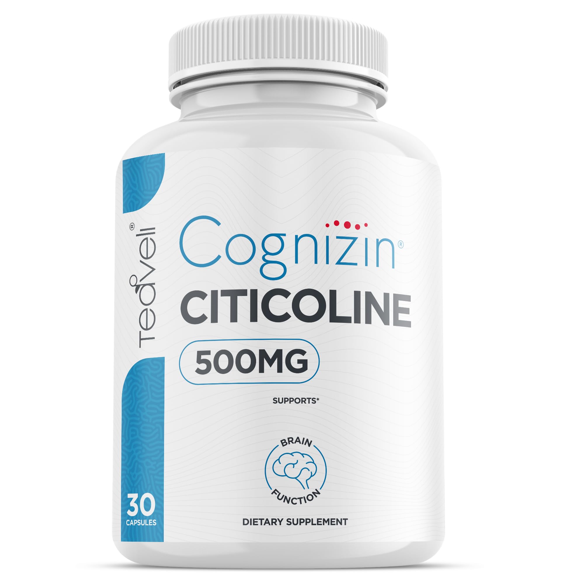 Suplemento Teaveli Cognizin Citicolina 500 Mg Para Brain 30 Serv ...
