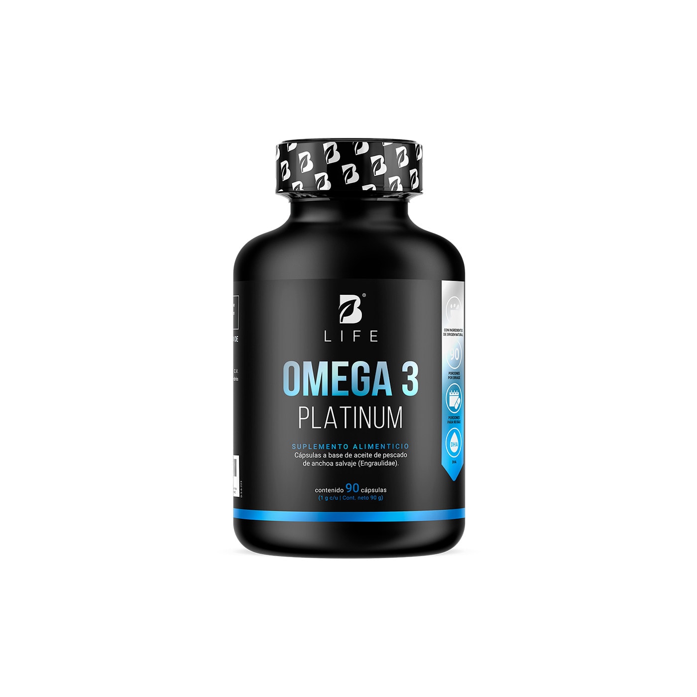 Suplementos B Life Omega 3 Platinum 90 Cápsulas 1000 mg de Aceite de ...