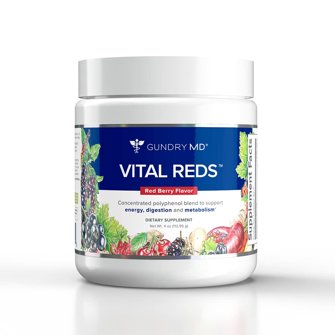 Suplemento Gundry Md Vital Reds De Polifenol Concentrado, 120 Ml ...