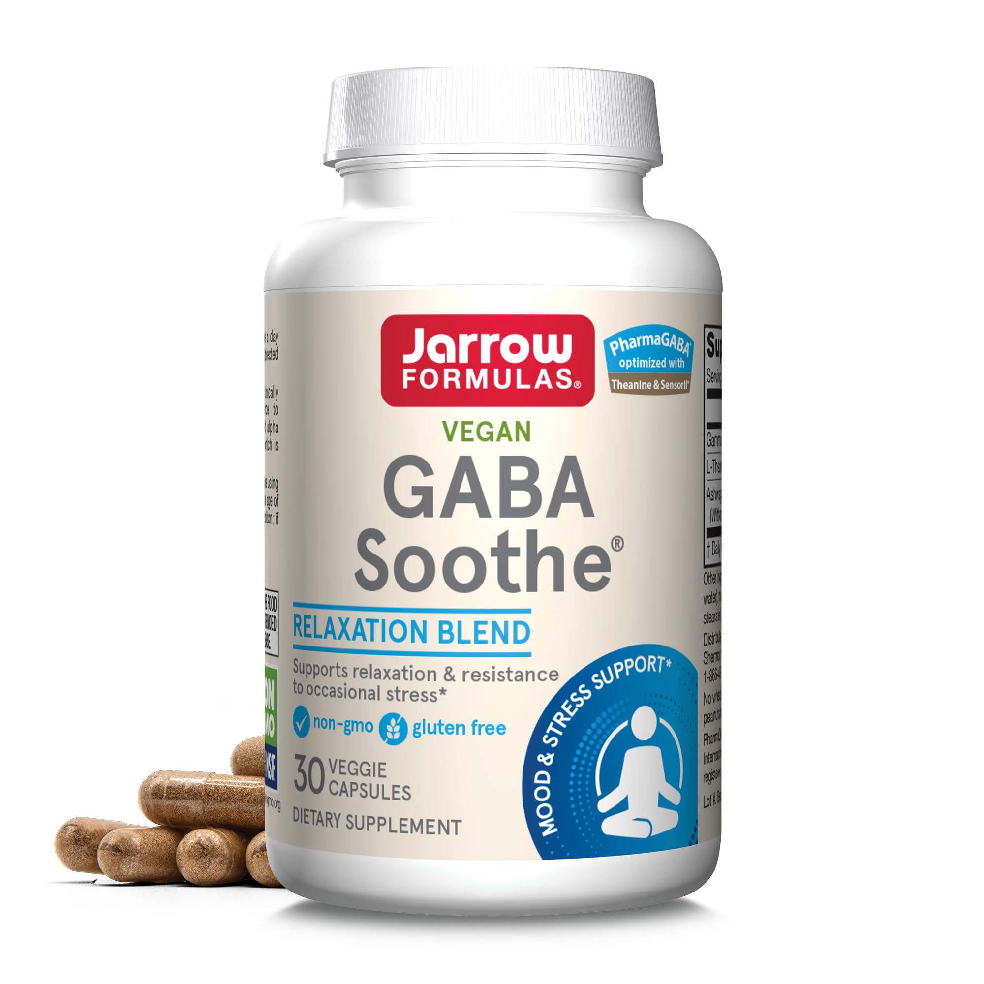 Suplemento Dietético Jarrow Formulas Gaba Soothe 30 Cápsulas - Venta ...