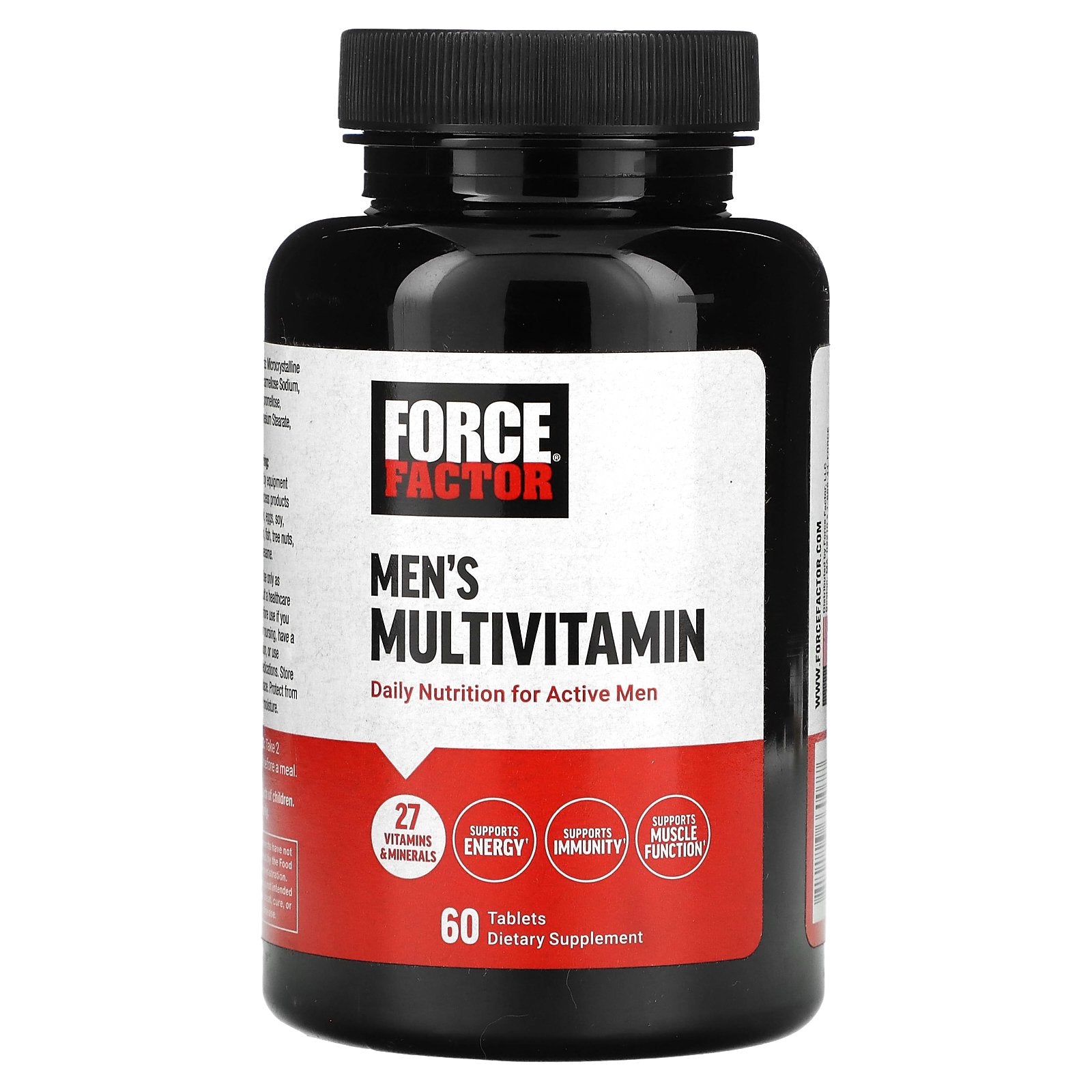 Suplemento Multivitamínico Force Factor Para Hombre, 60 Tabletas ...