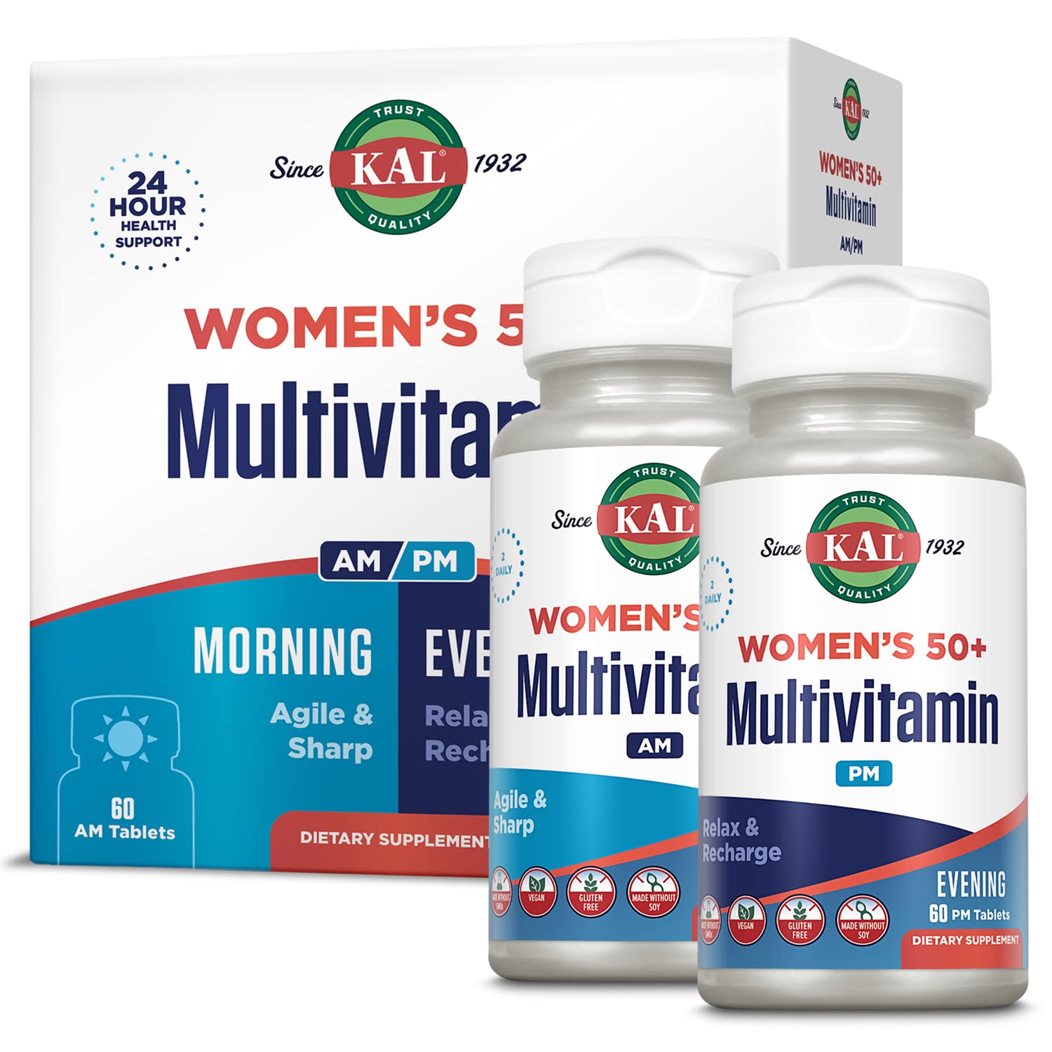 Multivitamínico Kal Plus 120 Tabletas | Coppel.com