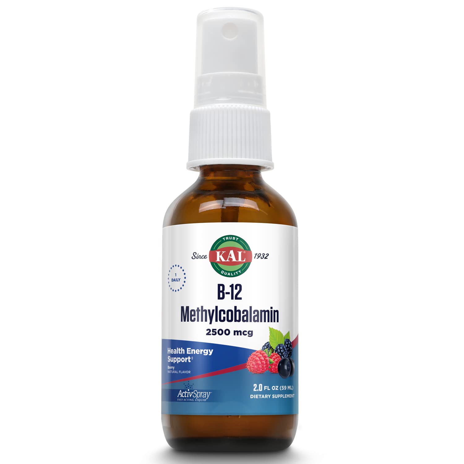 Suplemento Kal De Vitamina B12 Y Metilcobalamina Activspray 2500 Mcg ...