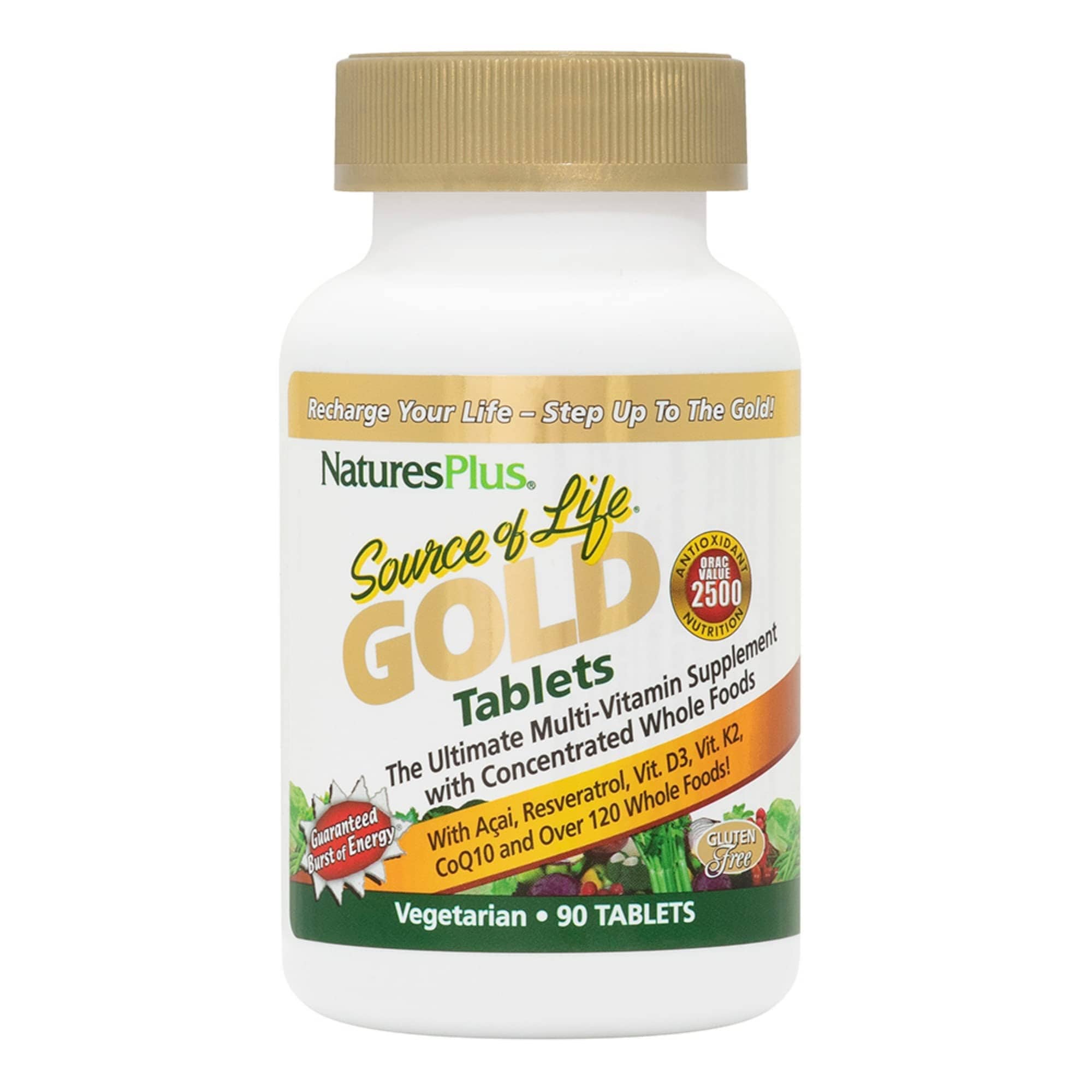 Suplemento Nature's Plus Source Of Life Gold 90 Comprimidos - Venta ...