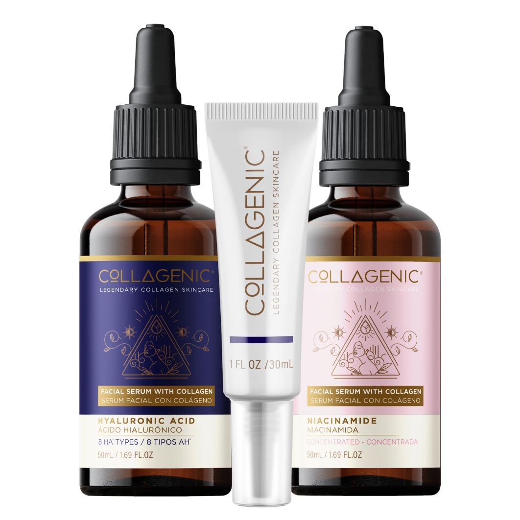 Kit Antiarrugas Collagenic Serum Acido Hialuronico Niacinamida Colageno ...