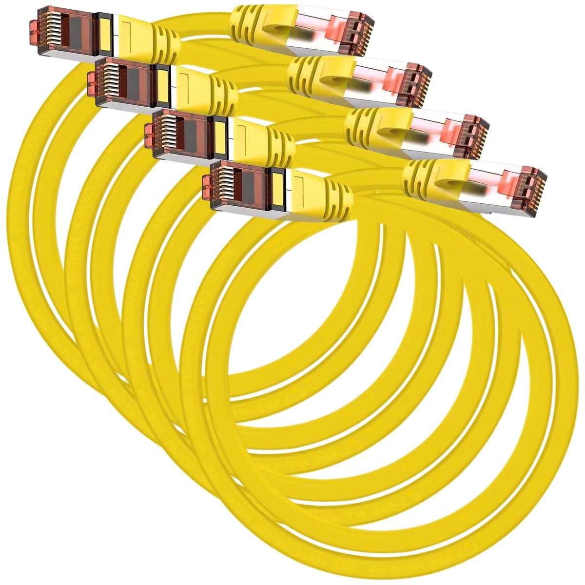 Cable Ethernet Poe Mxeoy-004 Ventdepot 4 Piezas Amarillo | Coppel.com
