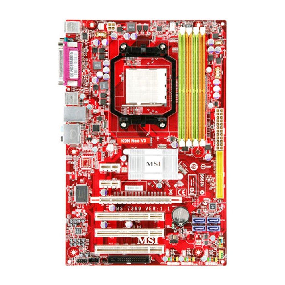 Placa Madre Msi K9n Neo V3 Con Conector Am2 Nvidia Nforce 560 Ddr2 ...