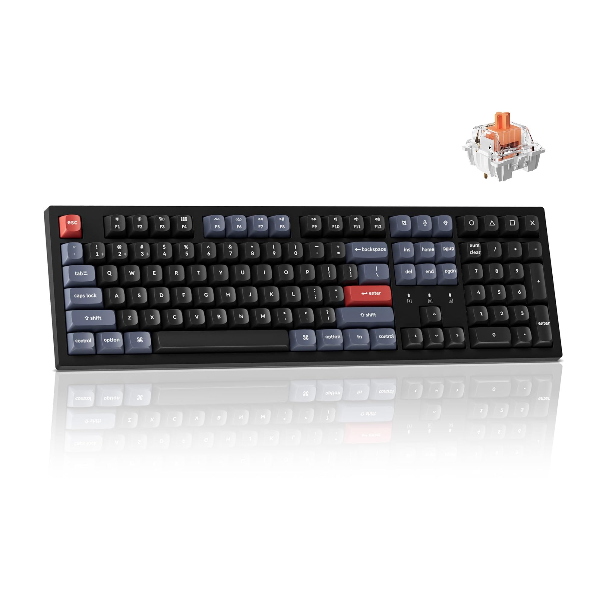 Teclado Mecánico Keychron K10 Pro Wireless Silent Red - Venta ...