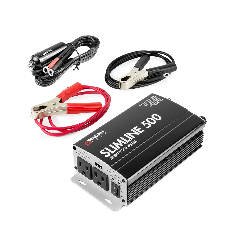 Inversor de Corriente Alterna Wagan Tech 3716 color Negro 500 W ...