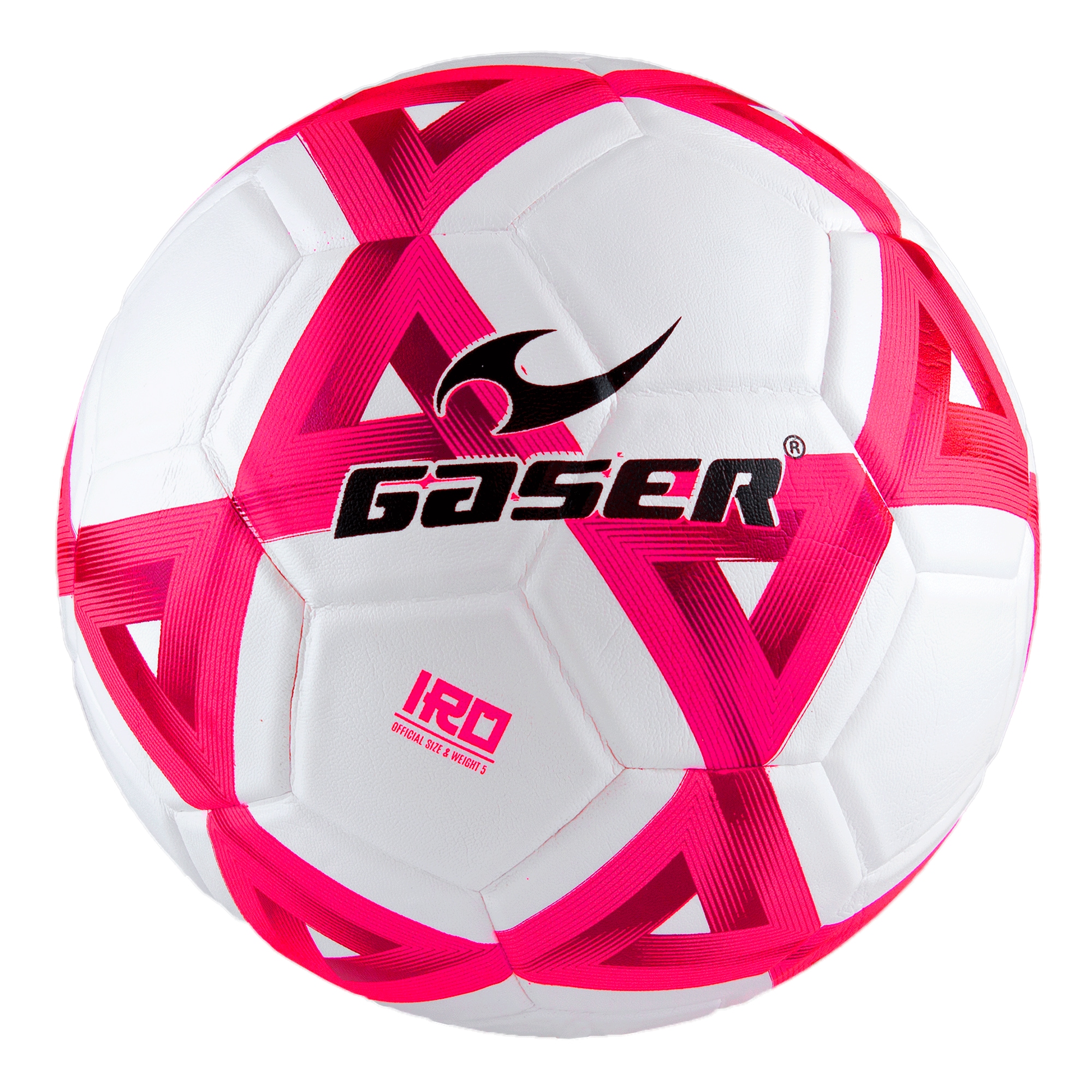 Balón De Fútbol Gaser Mate Iro Rosa Número 5 | Sporta | Coppel.com