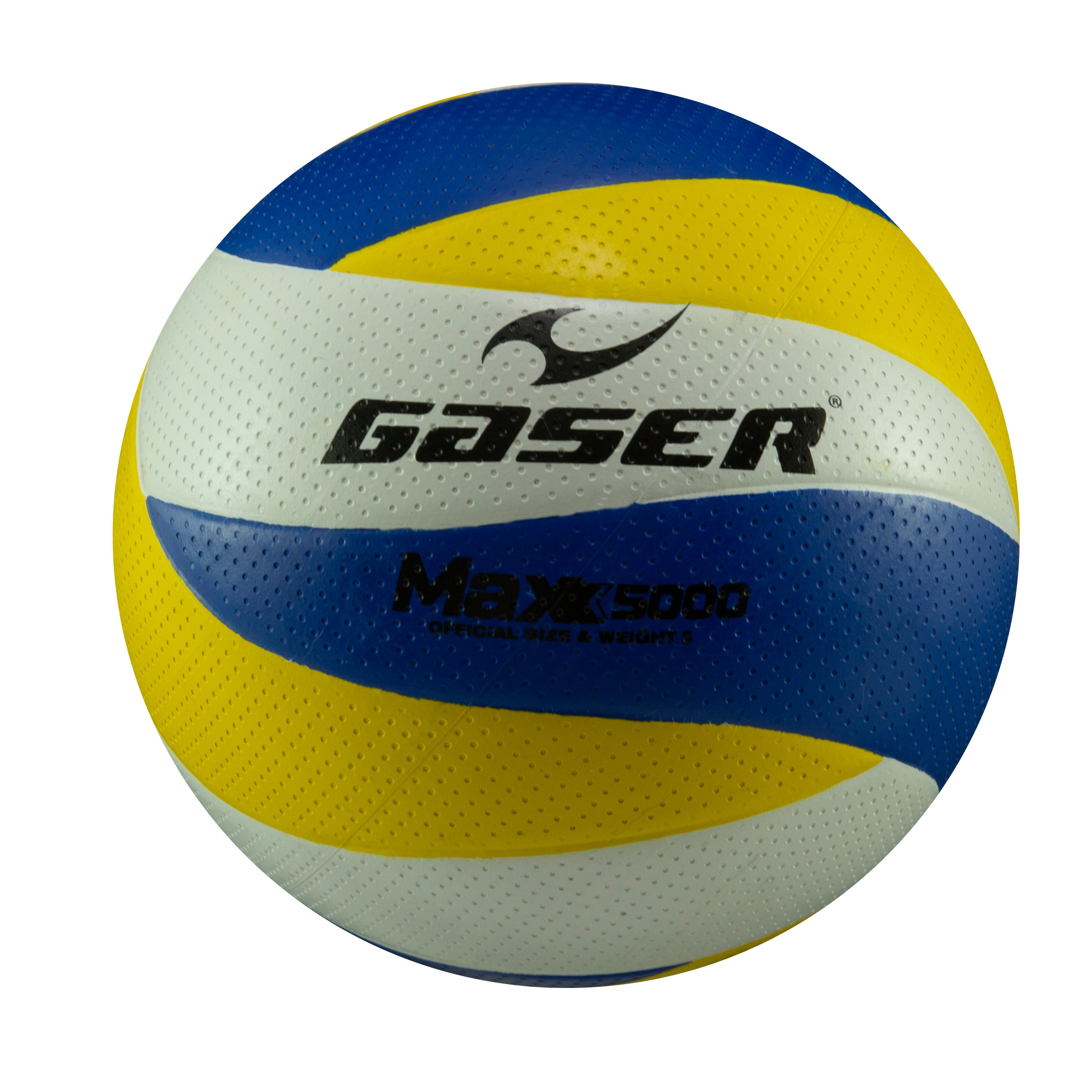 Balón Voleibol Gaser Max Pro 5000 No.5 Amarillo/blanco/azul | Coppel.com
