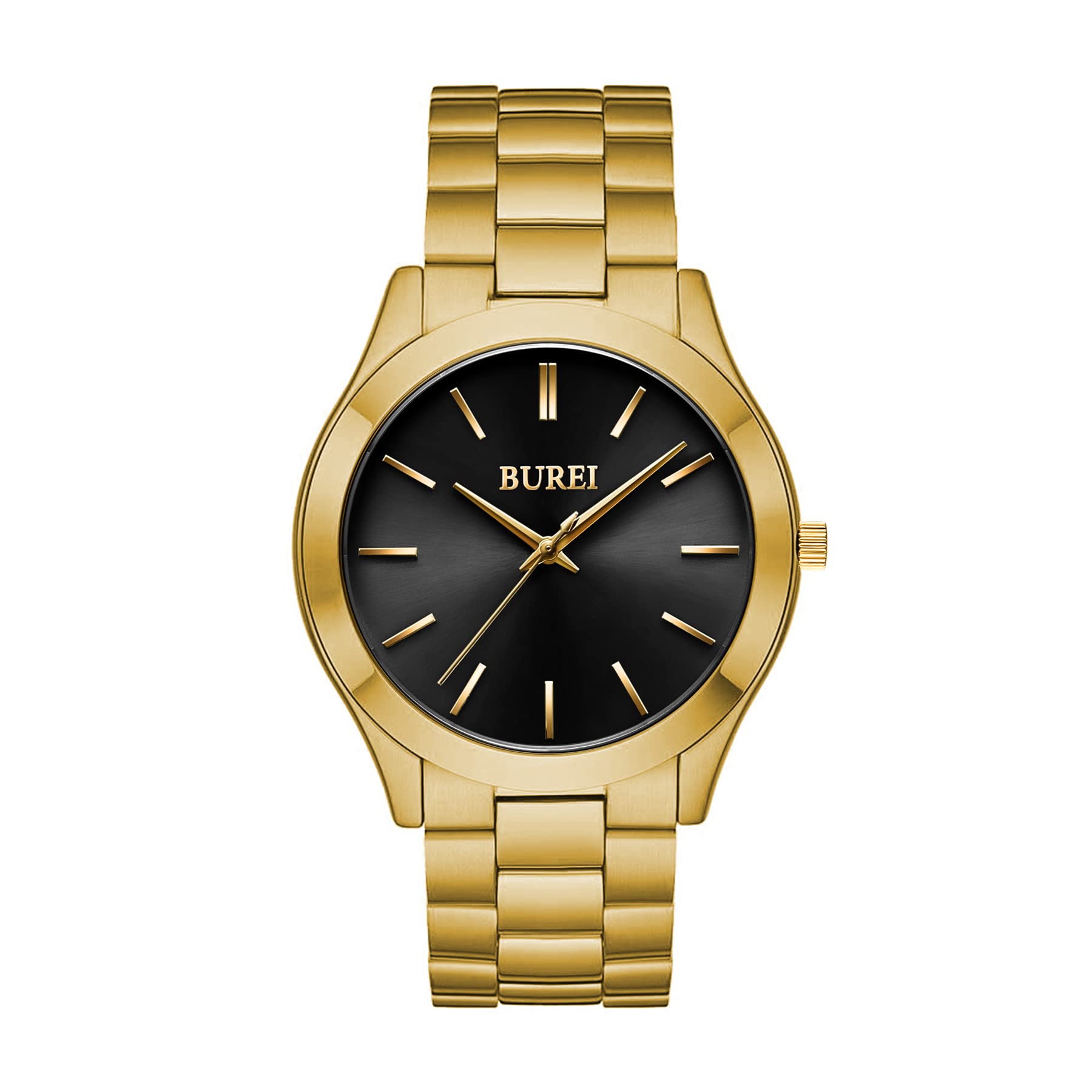 Reloj Burei Fashion Analógico De Cuarzo De Acero Inoxidable Para Hombre ...