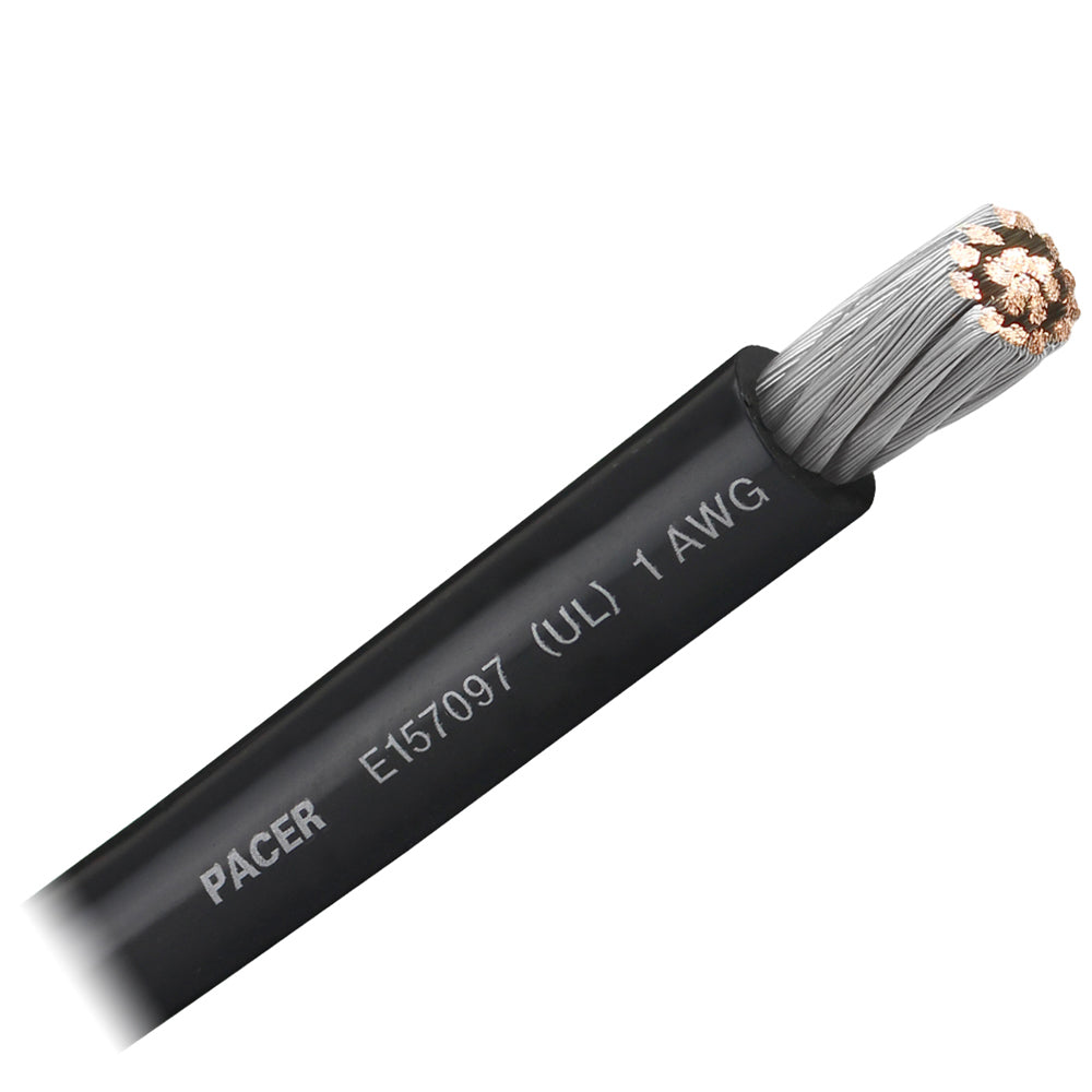 Cable De Batería Pacer Negro De 1 Awg [wul1bk-ft] Vendido Por Pie - Venta Internacional ...