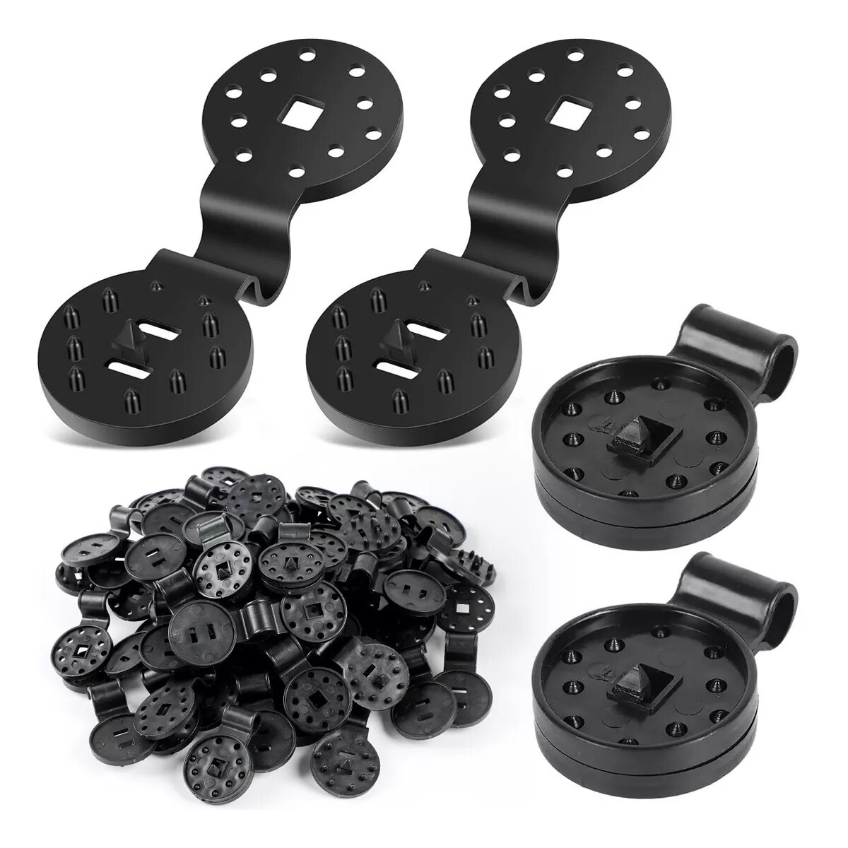 Set Sujetadores Plásticos para Malla Sombra Eo Safe Imports Esi-14697 ...