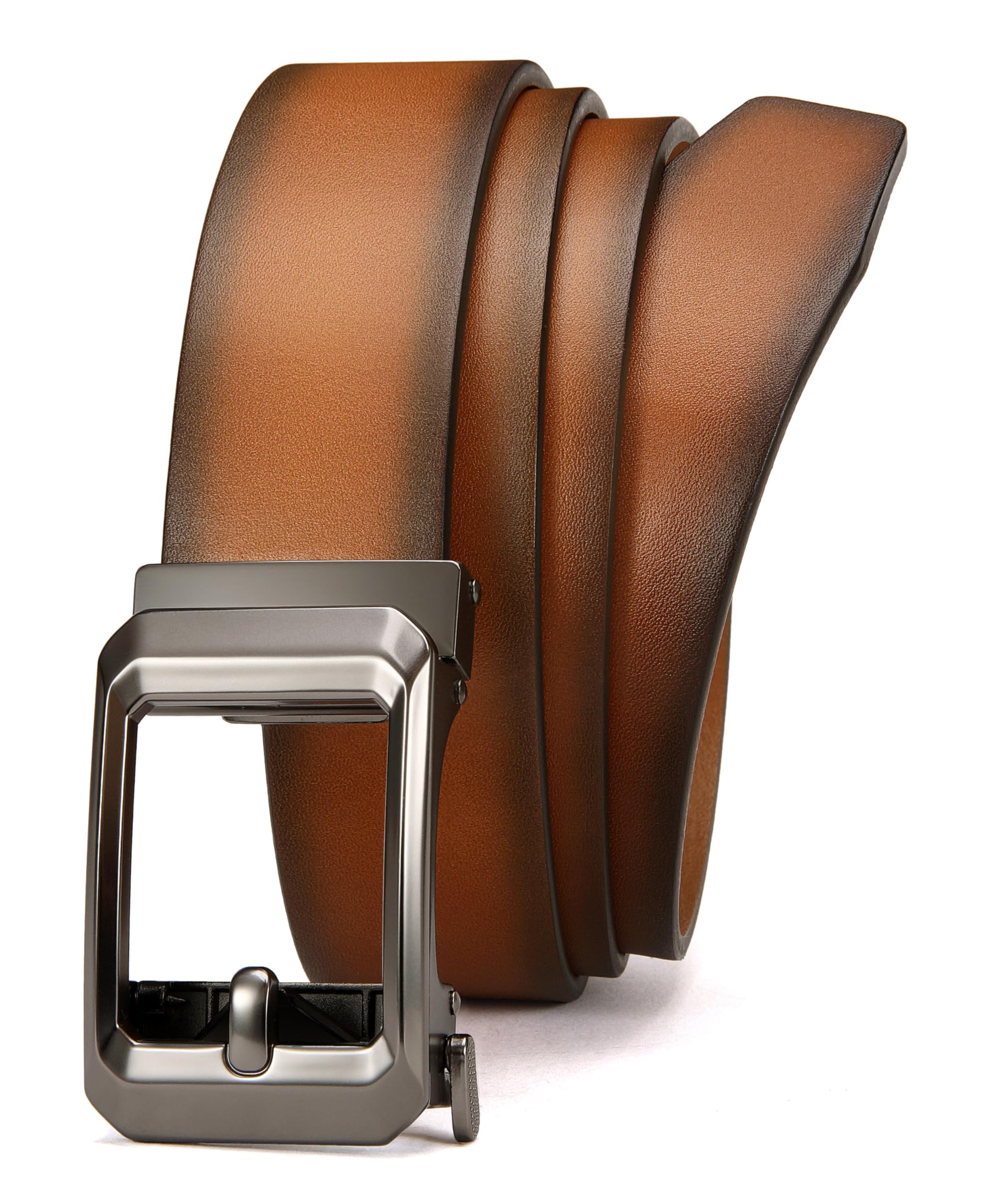 Cinturones Con Trinquete Para Hombre, Piel, Vaqueros Casuales De 1,5 Cm, De La Marca Chaoren ...