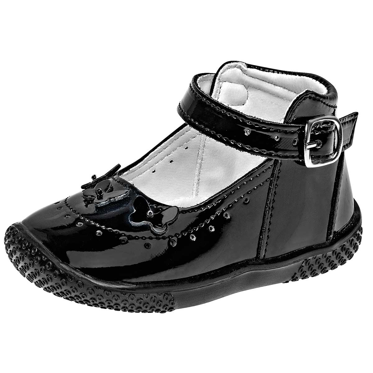 Zapatitos Chaparrin Negros Charol para Bebé Niña | Coppel.com