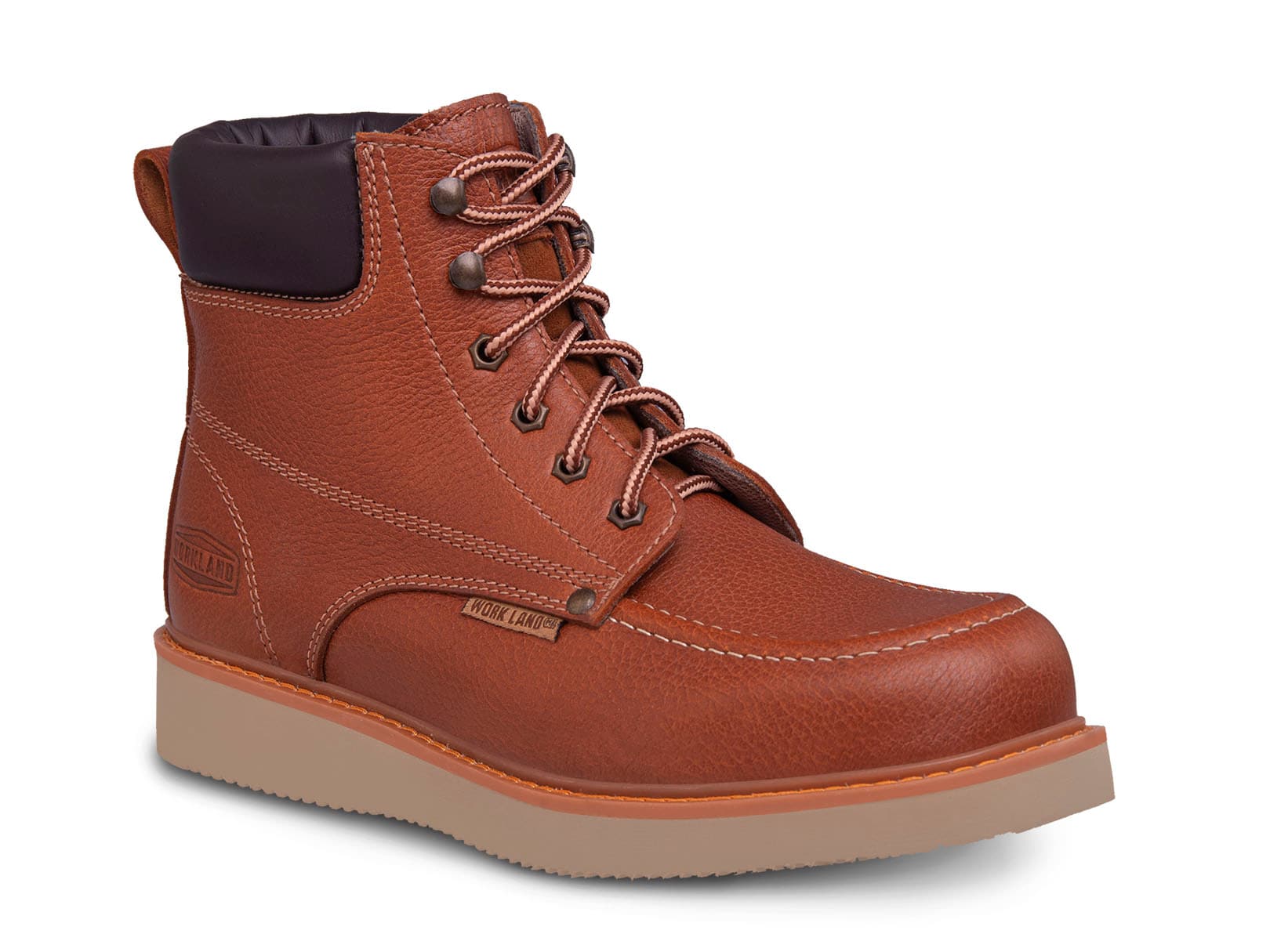 Bota Hombre de Trabajo Roper Industrial Workland 74904 color Anaranjado ...
