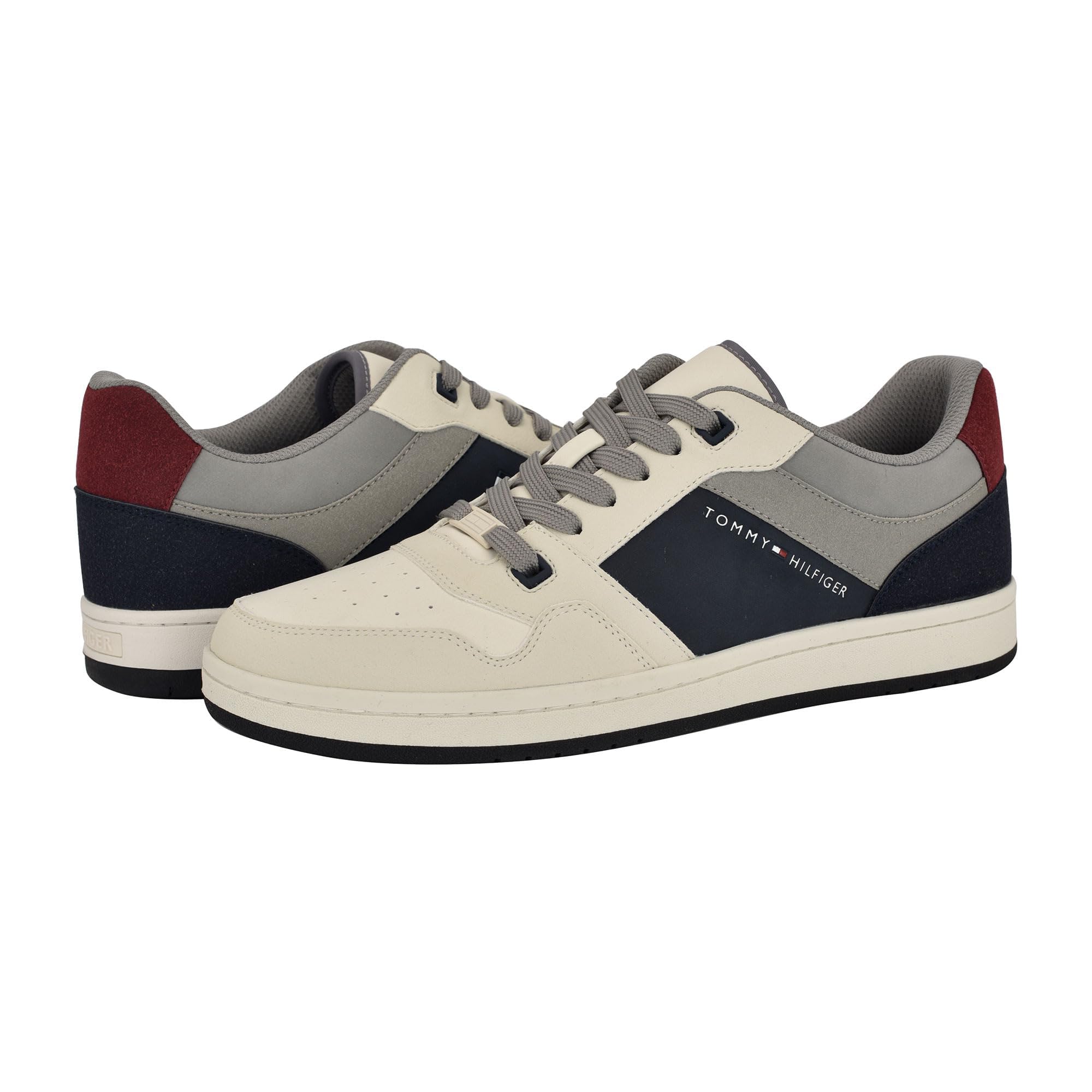 Zapatilla Tommy Hilfiger Trane Para Hombre Gris Claro/crema 050 - Venta ...