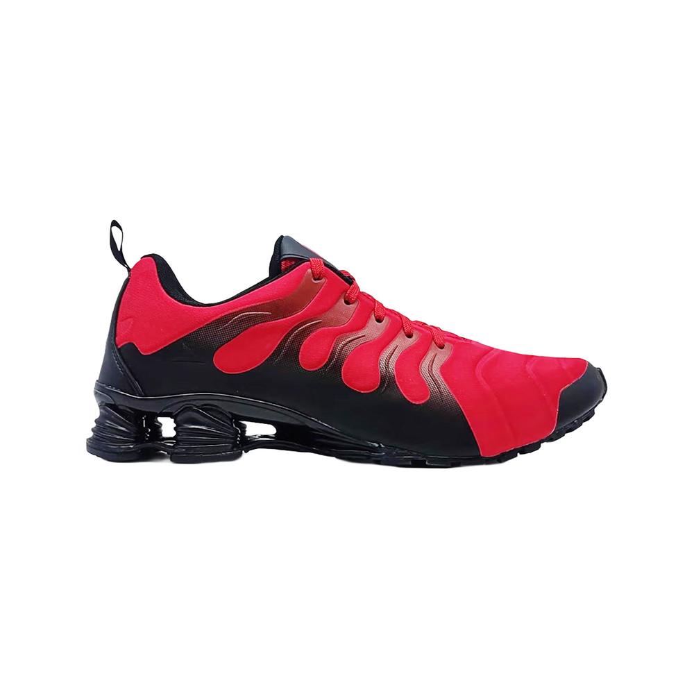 Tenis Para Hombre Pirma Amortiguador Running Color Negro Rojo | Coppel.com