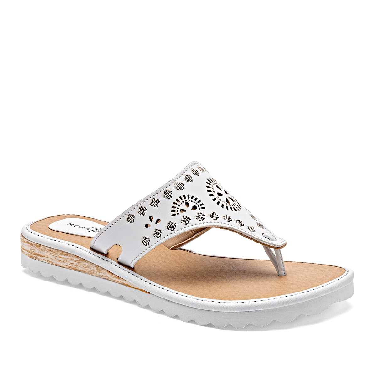 Mora Tierra Sandalia Para Mujer Blanco Cod.132513 | Coppel.com