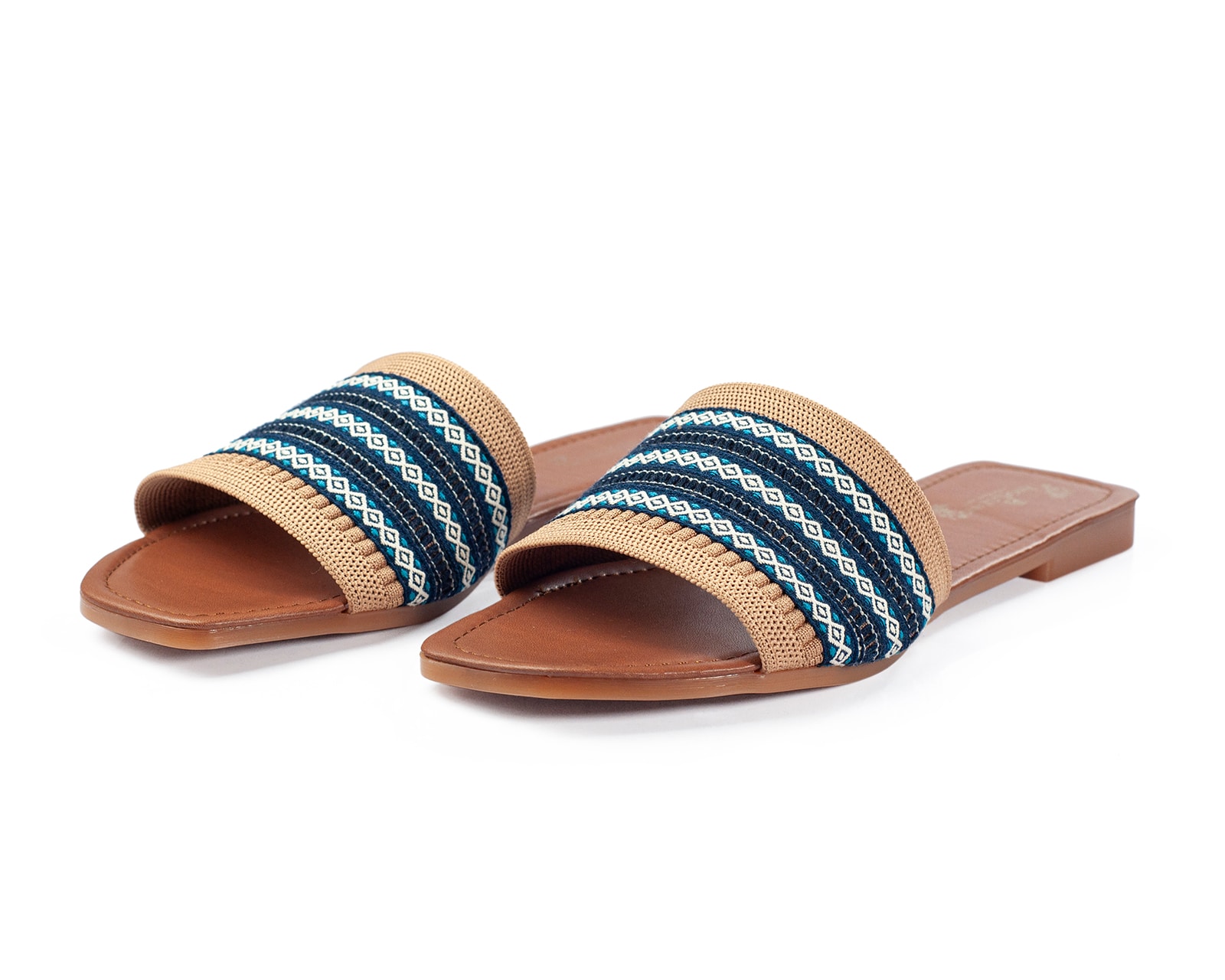 Sandalia De Piso A Ángelozano Con Tira Étnica, Color Shedrón | Coppel.com