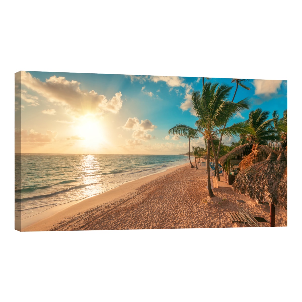 Cuadro Canvas Revolution Playa Punta Cana Panorámico | Coppel.com