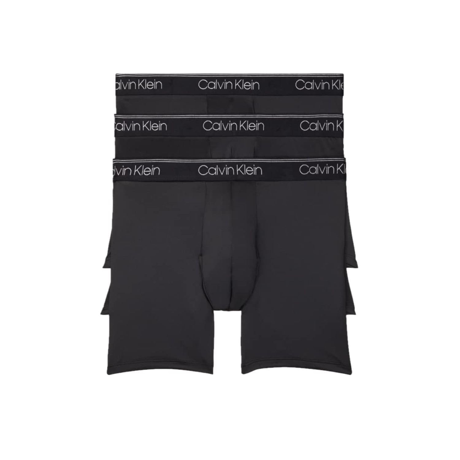 Bóxer Calvin Klein Microelásticos Negros Paquete de 3 para Hombre ...