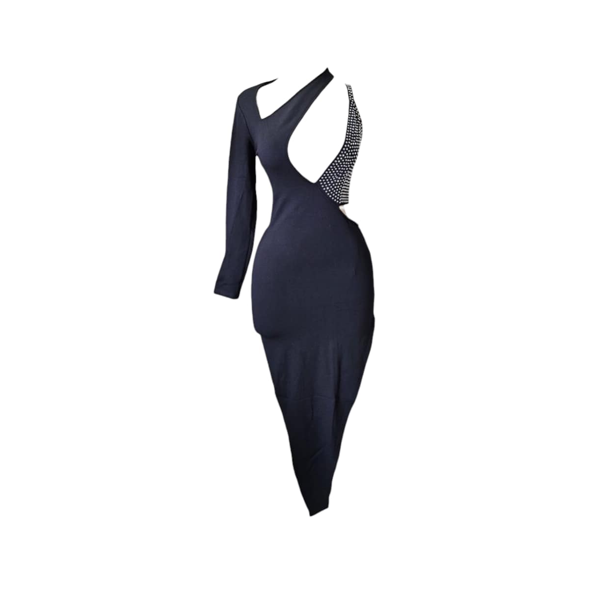 Vestido De Noche Largo Color Negro Para Dama Lc | Coppel.com