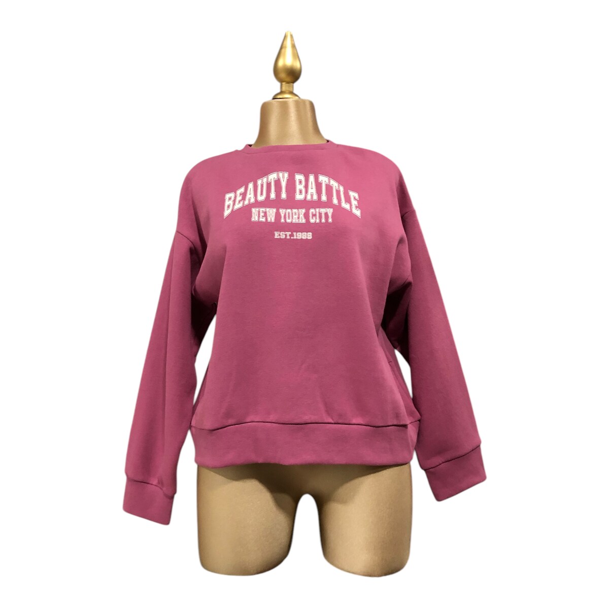 Sudadera Rosa “beauty Battle” Para Dama Lsn | Coppel.com