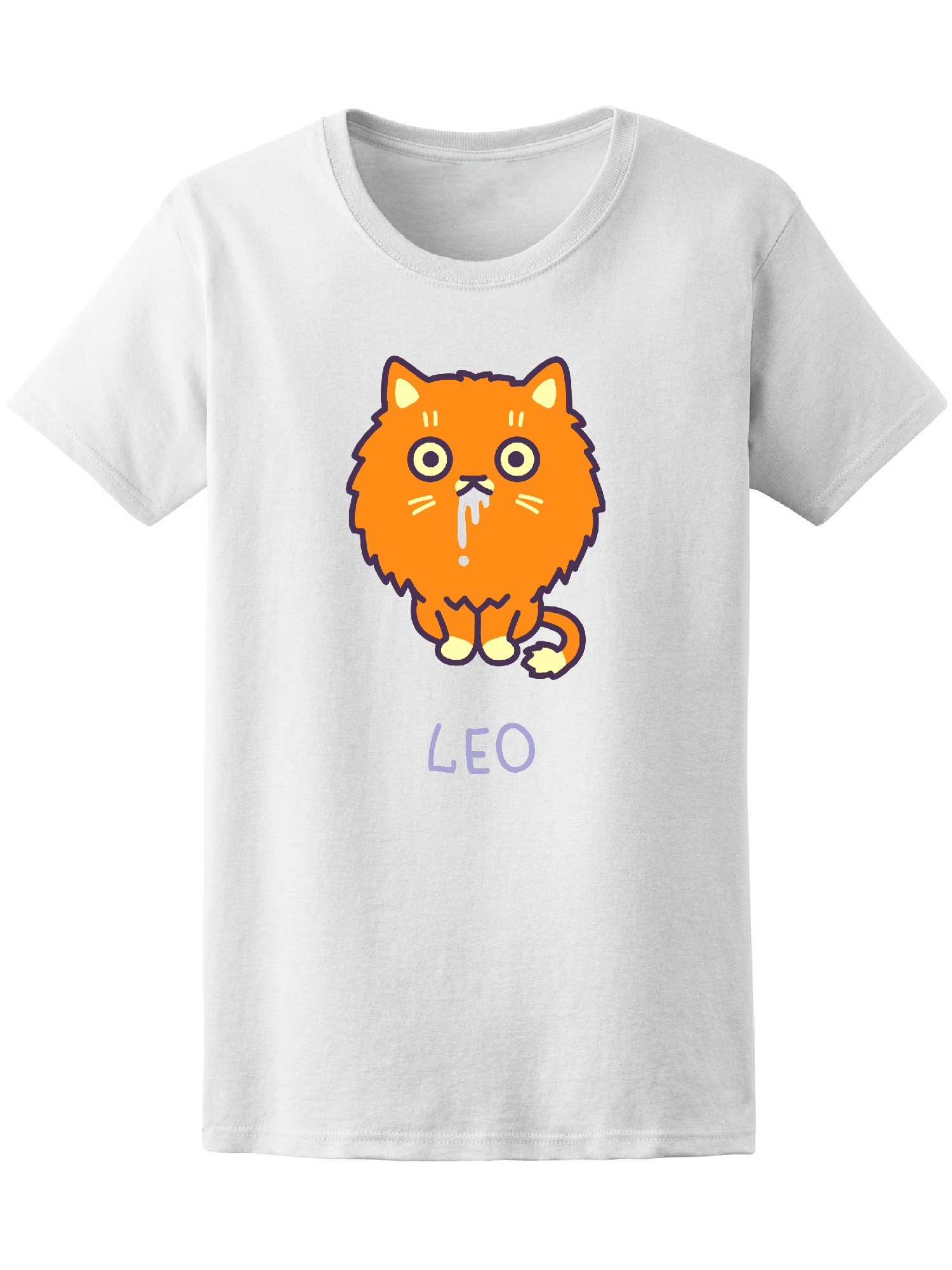 Playera Smartprintsink color Blanco para Mujer Signo Leo | Coppel.com