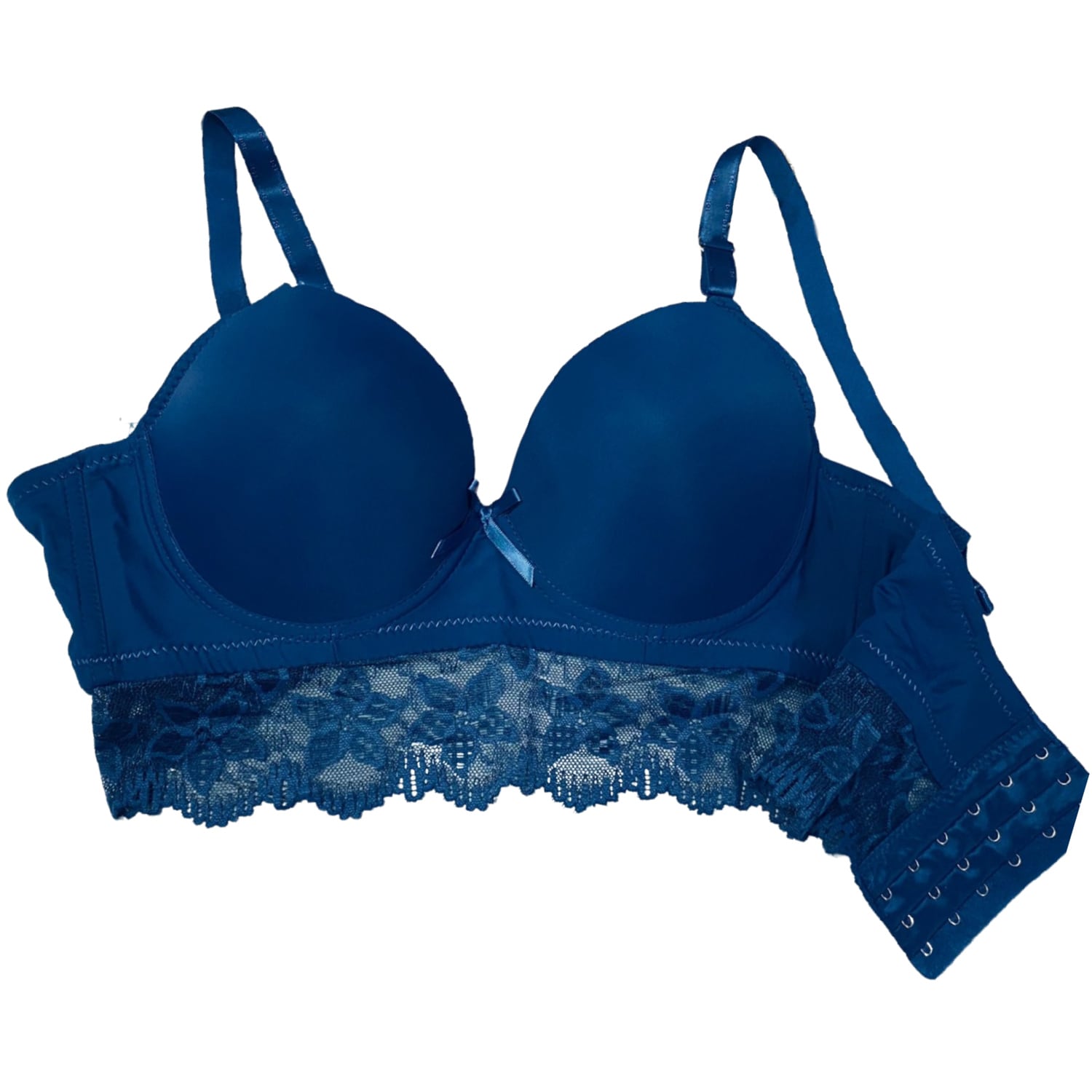 Brasier Rose Girl Reforzado 6 Ganchos color Azul | Coppel.com