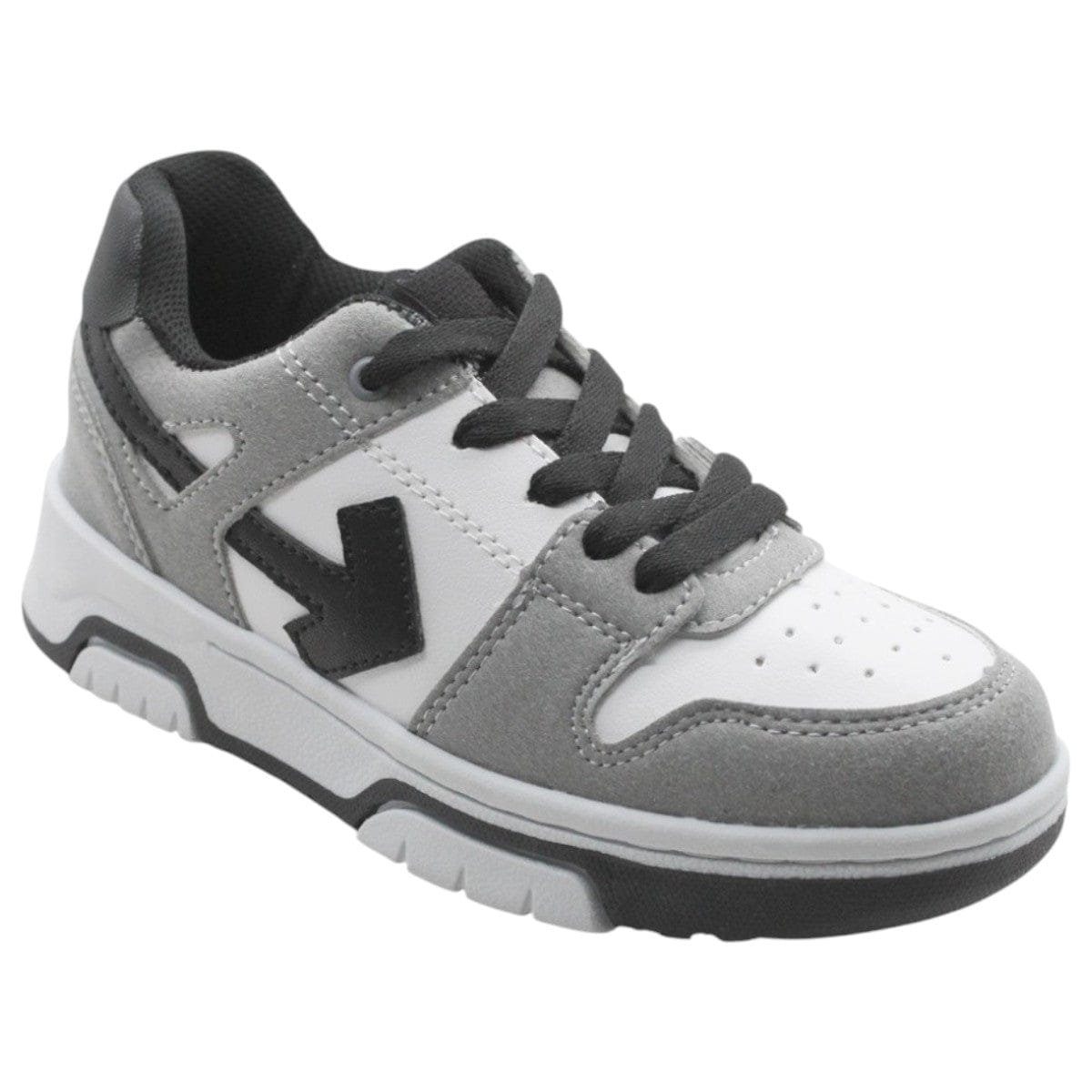 Tenis Exterior Piel Vegana Color Blanco Para Niño De Rbcollection ...