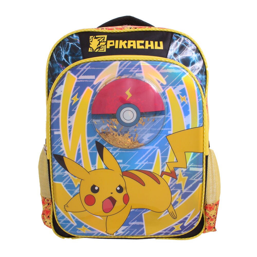 Mochila Primaria Infantil Pokémon (pikachu) 20l Amarillo | Coppel.com