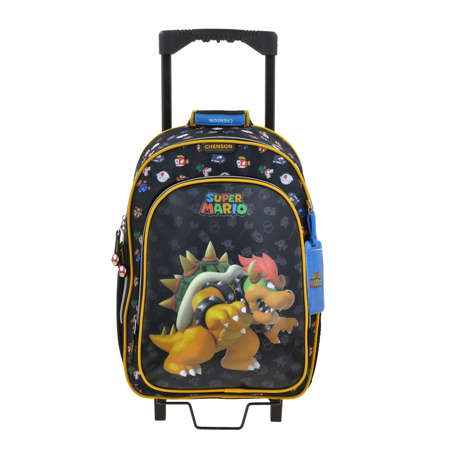 Mochila Grande Con Ruedas Chenson Mario Bros Bowser Mb70715-3 Woat | Coppel.com