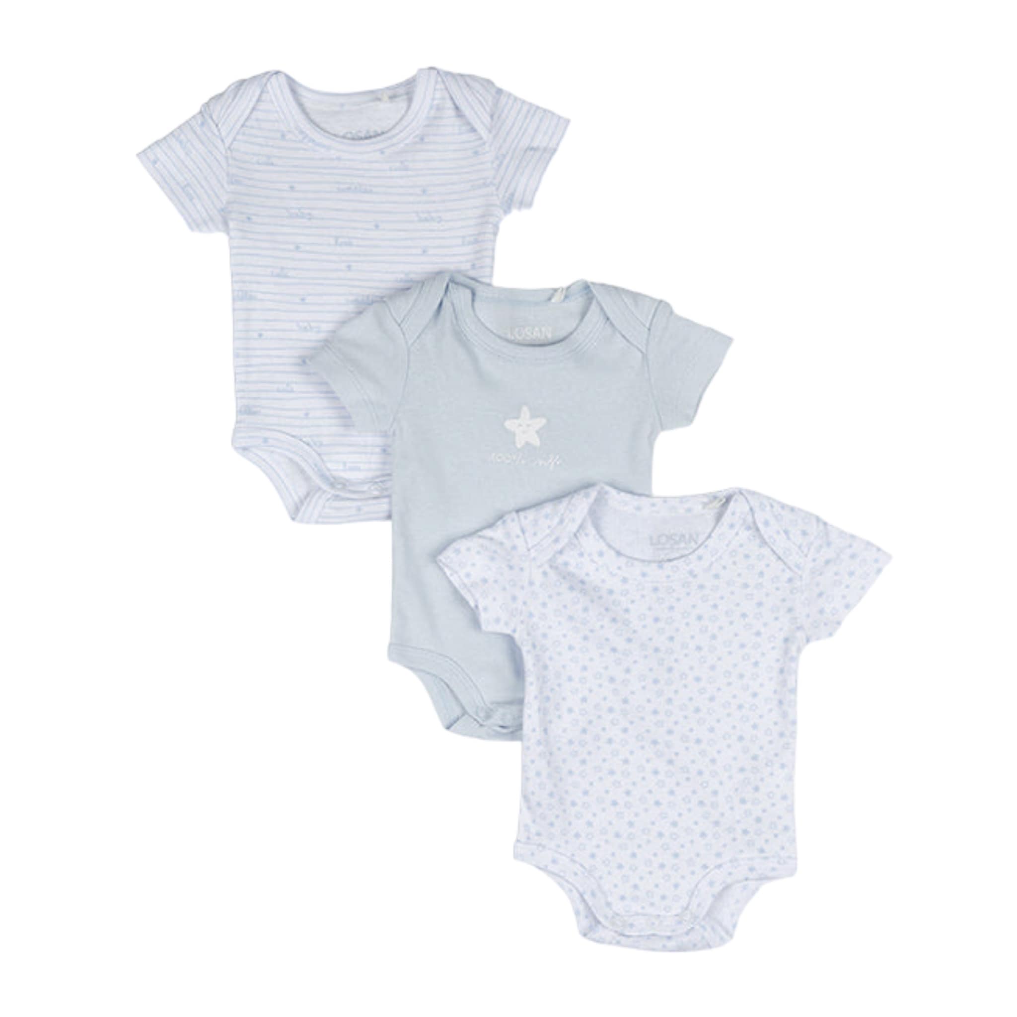 Body 3 Piezas Losan color Azul para Bebé Niño | Coppel.com