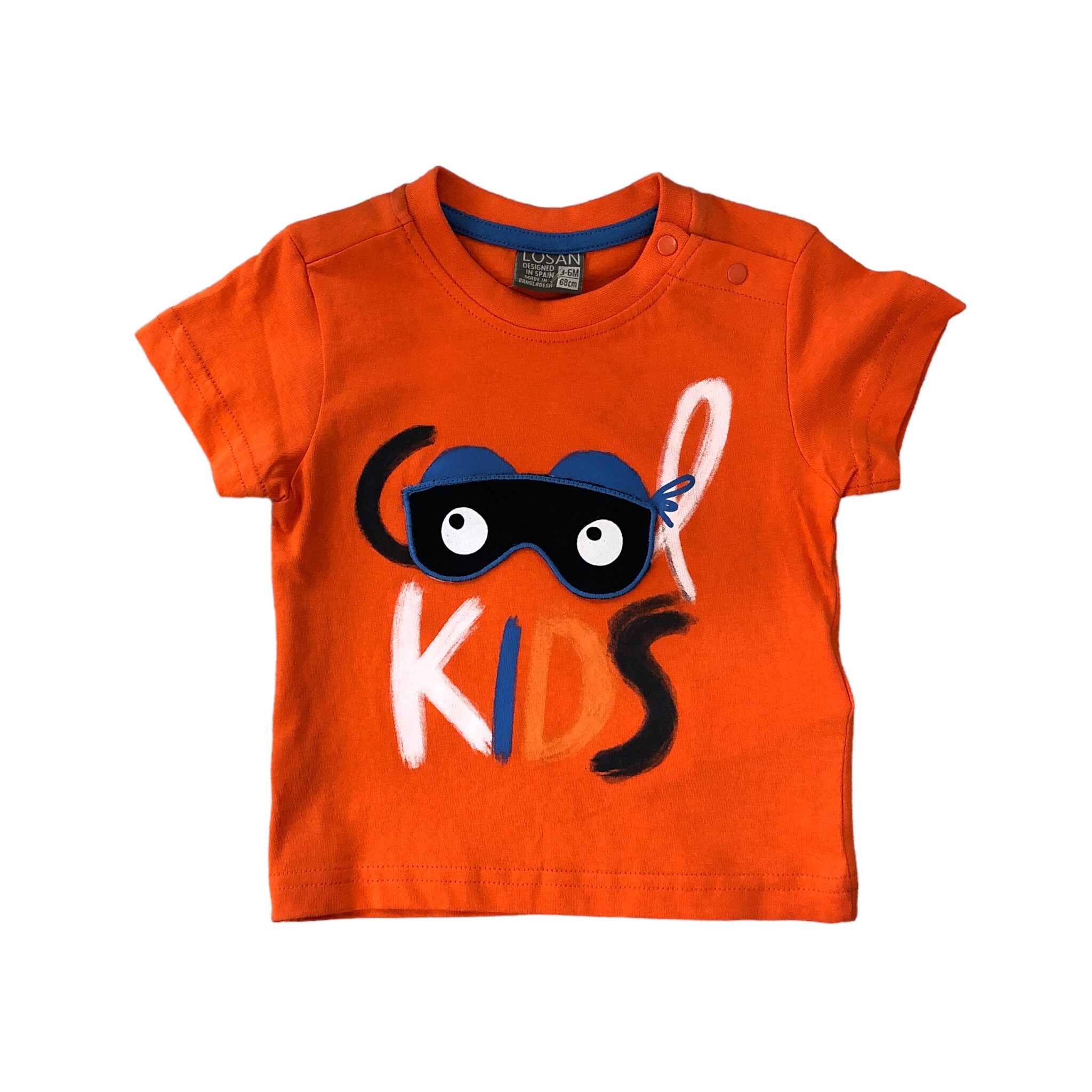 Playera Estampado Kids Losan color Anaranjado para Bebé Niño | Coppel.com