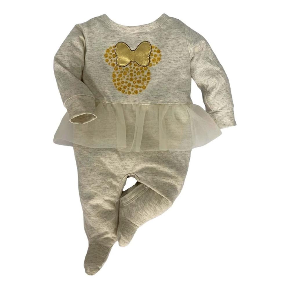 Mameluco de Algodón Disney Minnie Mouse Beige | Coppel.com
