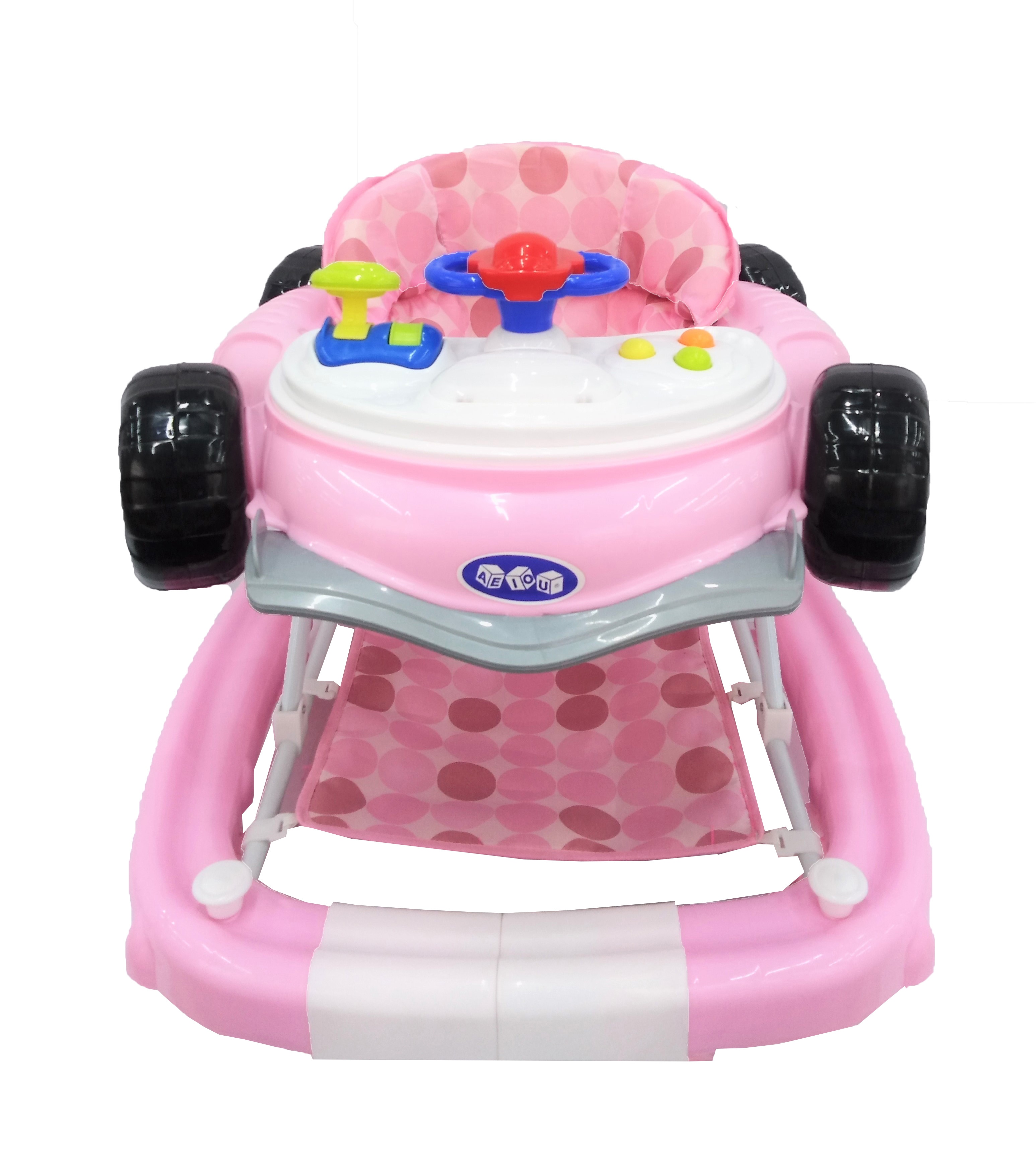 Andadera AEIOU Argentina color Rosa | Coppel.com